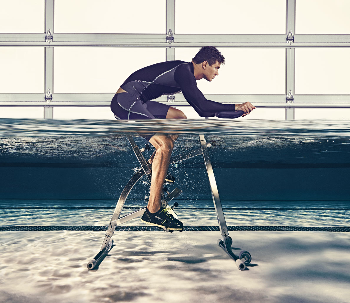 Underwater strength training for the ultimate beach body